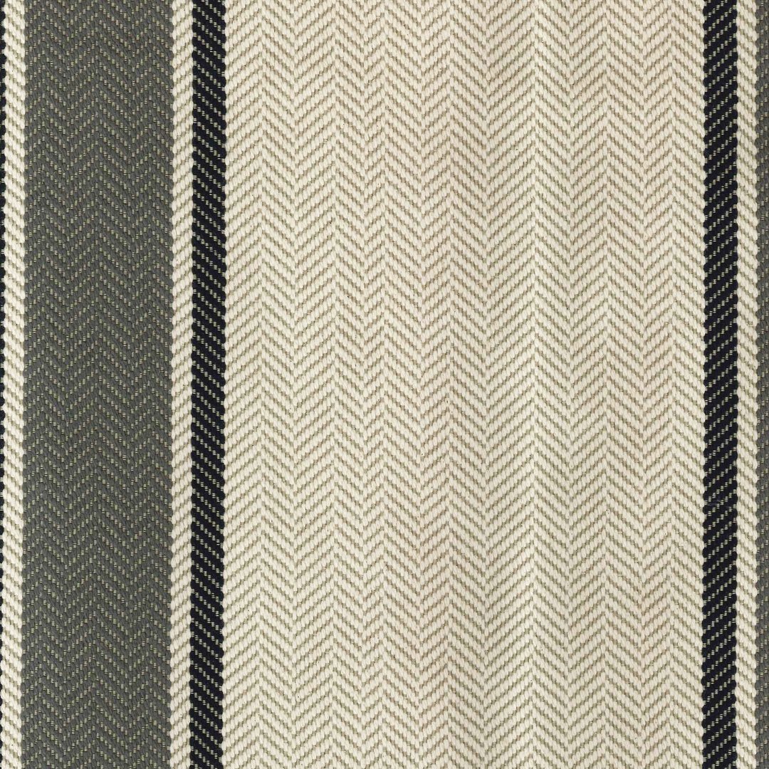 Kiel Stripe Graphite | Brentwood Classics